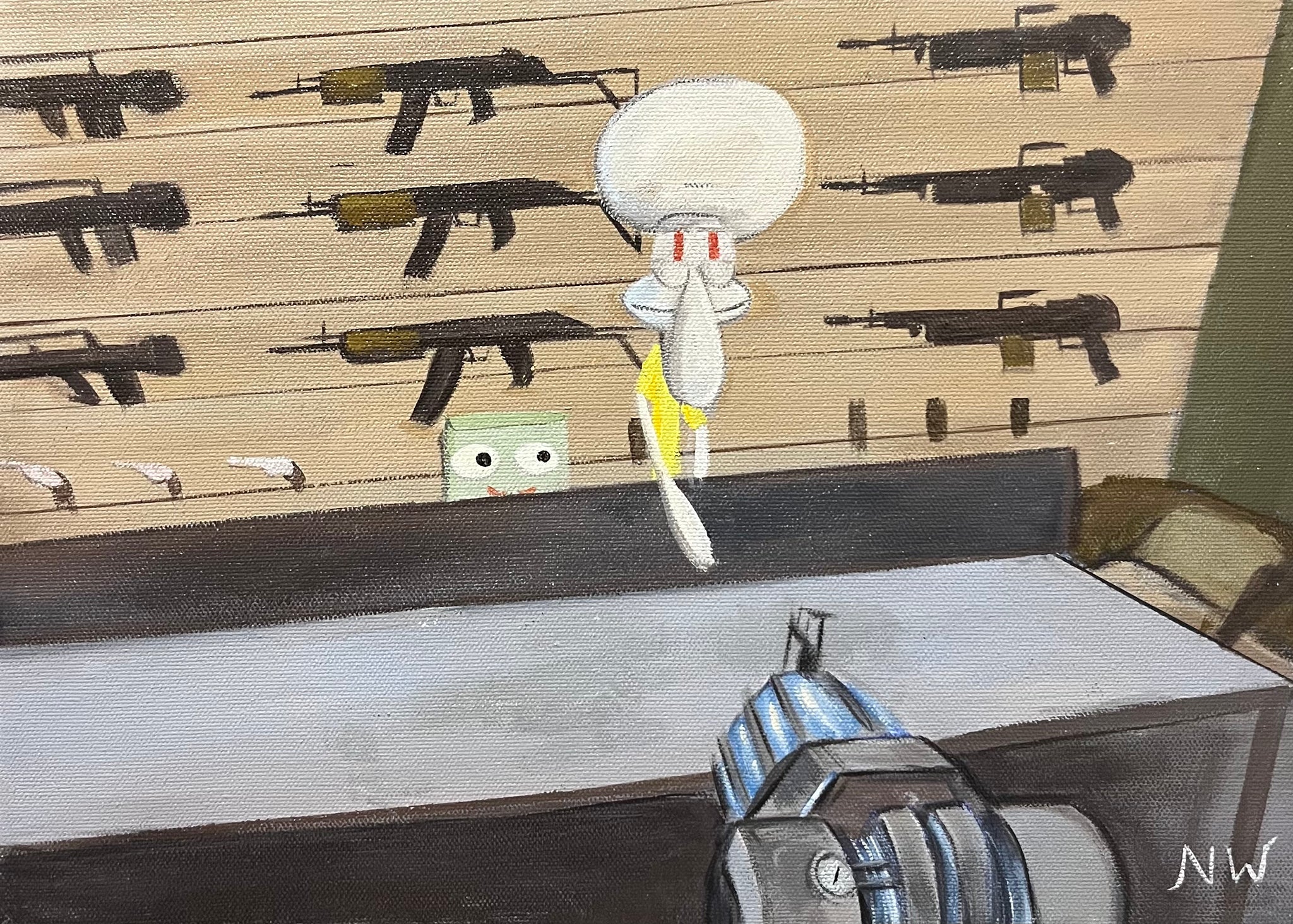 "Squidwards Gun Store" [Read Description]