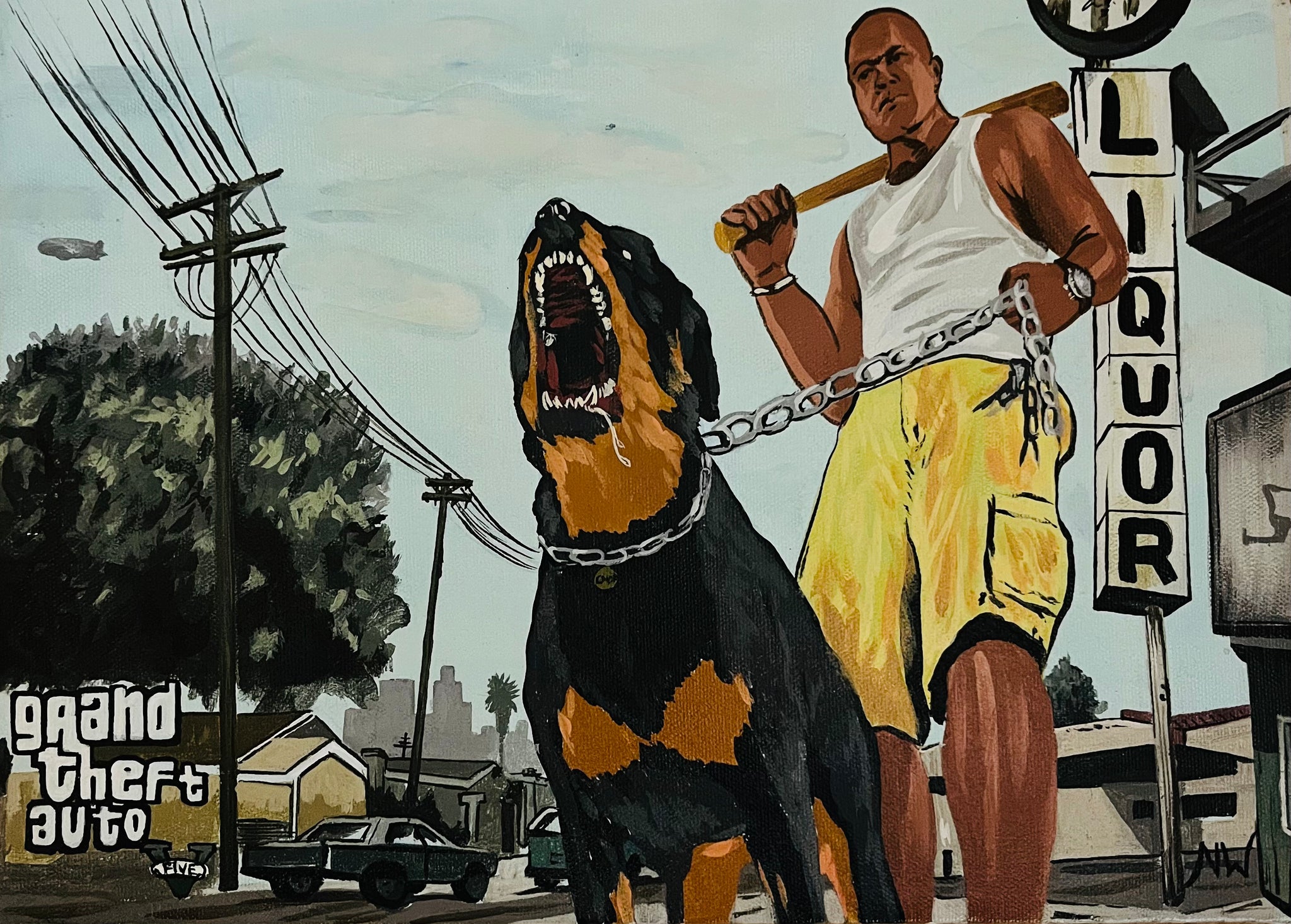 "Franklin & Chop" [Poster Print]